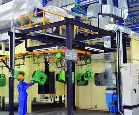 Finishing and Painting Services | CNC Fettling | Robotic Fettling | GPI