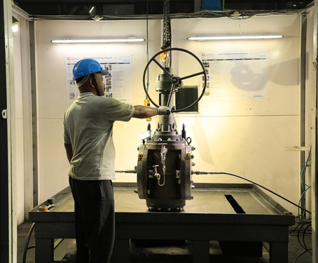 API 6D Valve Testing - Ghatge Patil Industries